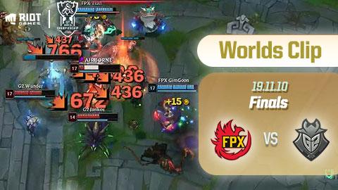 김군? 아니죠! 게임을 지휘하는 김선생! l FPX vs G2 | SOOP VOD