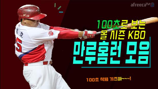 2019 KBO 만루 홈런 모음! [100초] | SOOP VOD