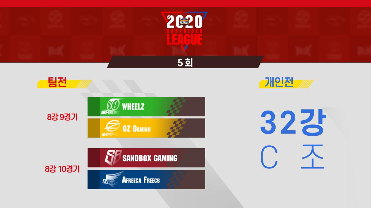 32강 오타 아닙니다... 이 대진 실화입니다ㅎ [2020 SKT JUMP 카트라이더 리그 시즌1] 5회 예고 | SOOP VOD