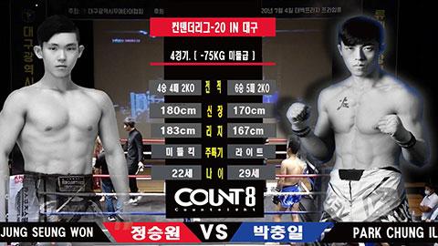 MAX FC 컨텐더리그 20 4경기 정승원 vs 박충일 경기 다시보기(맥스FC, MAXFC, MAX FC, 컨텐더리그 ...