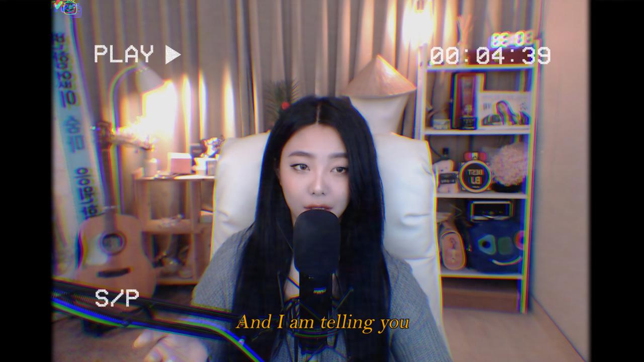 BJ숨마 - And I am telling you I'm not going (원곡 Jennifer hudson) 드림걸즈 OST | SOOP VOD