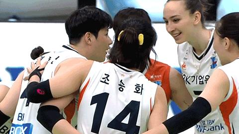 5연속 득점! 분위기 타기 시작하는 IBK기업은행 | 아프리카TV VOD