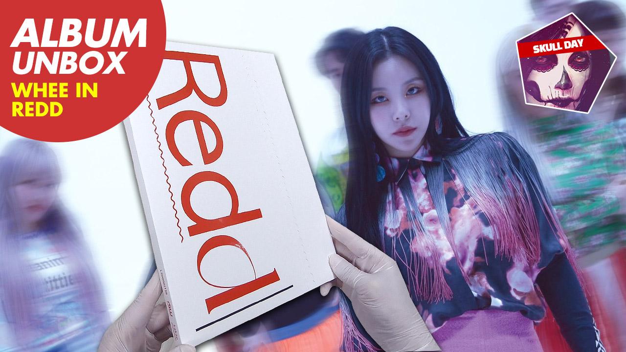 마마무 휘인(Whee in) 솔로 노래 앨범 레드(Redd) 워터컬러(Water color) 언박싱 개봉기 | SOOP VOD