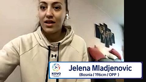 2021 KOVO 여자부 외국인선수 드래프트 - KGC인삼공사(Jelena Mladjenovic) | SOOP VOD