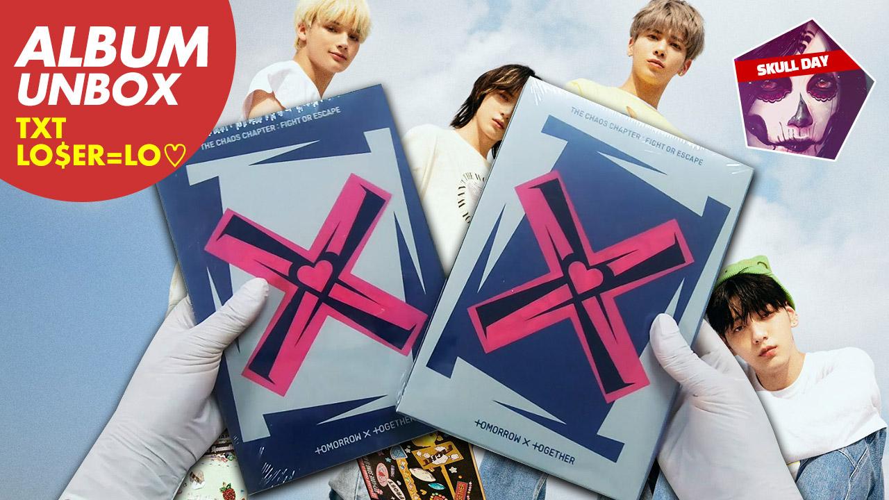 투바투 루저러버 TXT 리패키지 앨범 혼돈의 장 FIGHT OR ESCAPE 언박싱 개봉기 | SOOP VOD