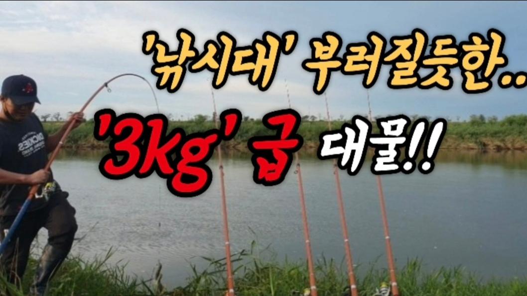'낚시대' 부러질거같은..'3kg' 급 대물!! | SOOP VOD
