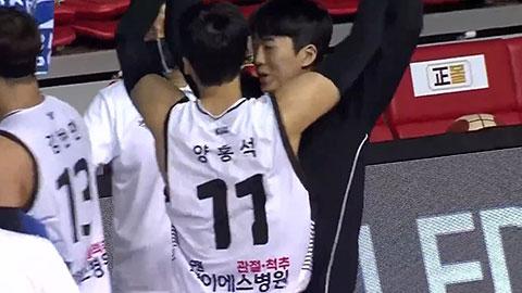 라렌-양홍석의 연속 3점포로 앞서가는 KT! | SOOP VOD