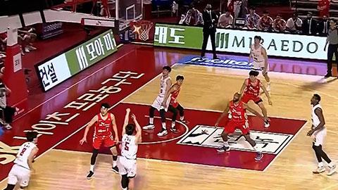 SK의 추격을 뿌리치는 한호빈의 3점포 | SOOP VOD