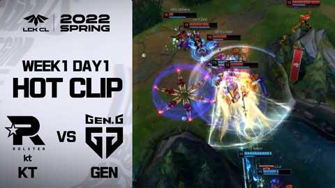 확실하게 터트려버리는 한 방 | KT vs GEN | SOOP VOD