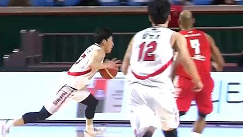 SK의 수비 진형을 이리저리 휘젓고 다니는 서명진 | SOOP VOD