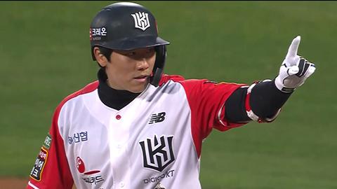 오윤석의 적시타로 먼저 앞서나가는 kt | SOOP VOD