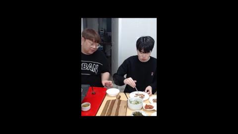 [캐치]박투신, 삼겹살 싸-악X3 (ft. 성인김, 라스칼) | SOOP VOD