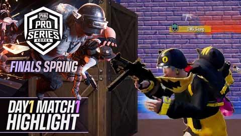 1일차 1경기 하이라이트ㅣPMPS 2022 FINALS SPRING | SOOP VOD
