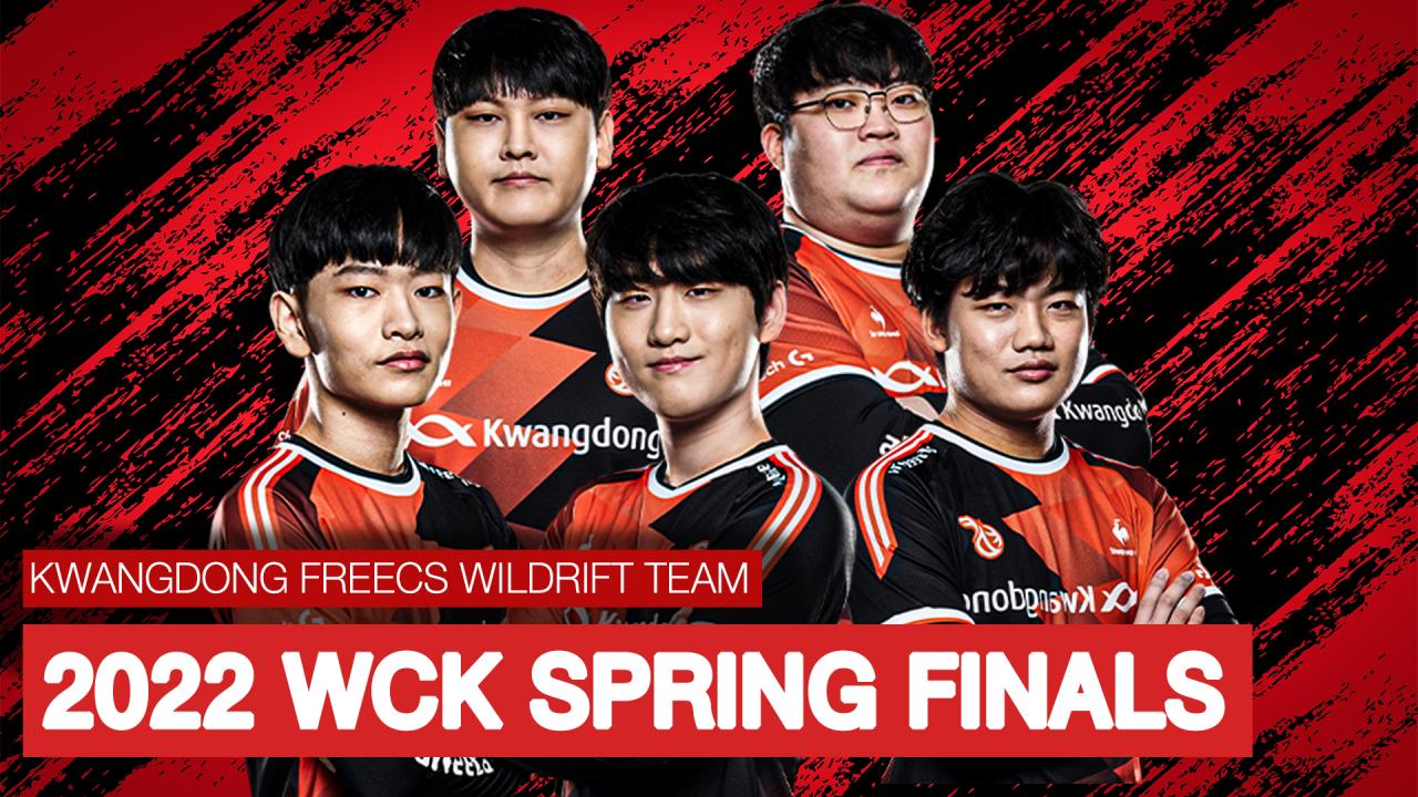 [Freecs WILDRIFT] 2022 WCK Spring 결승전 비하인드 영상 | SOOP VOD