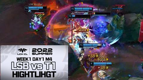 [LSB vs T1] 2022 LCK CL 서머 하이라이트 l 6월 13일 | SOOP VOD