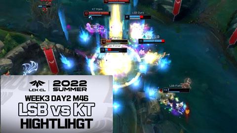 [LSB vs KT] 2022 LCK CL 서머 하이라이트 l 6월 28일 | SOOP VOD