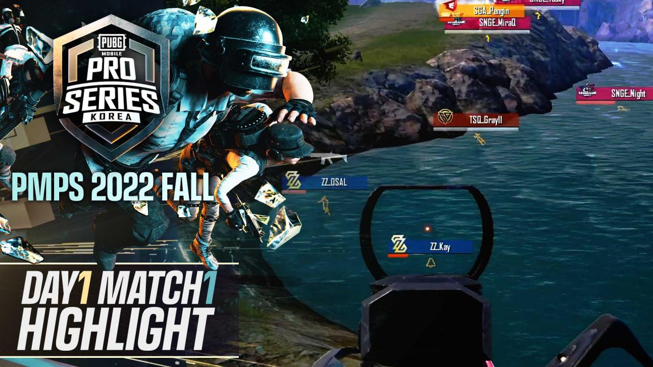 1일차 1경기 하이라이트ㅣPMPS 2022 Season3 | SOOP VOD