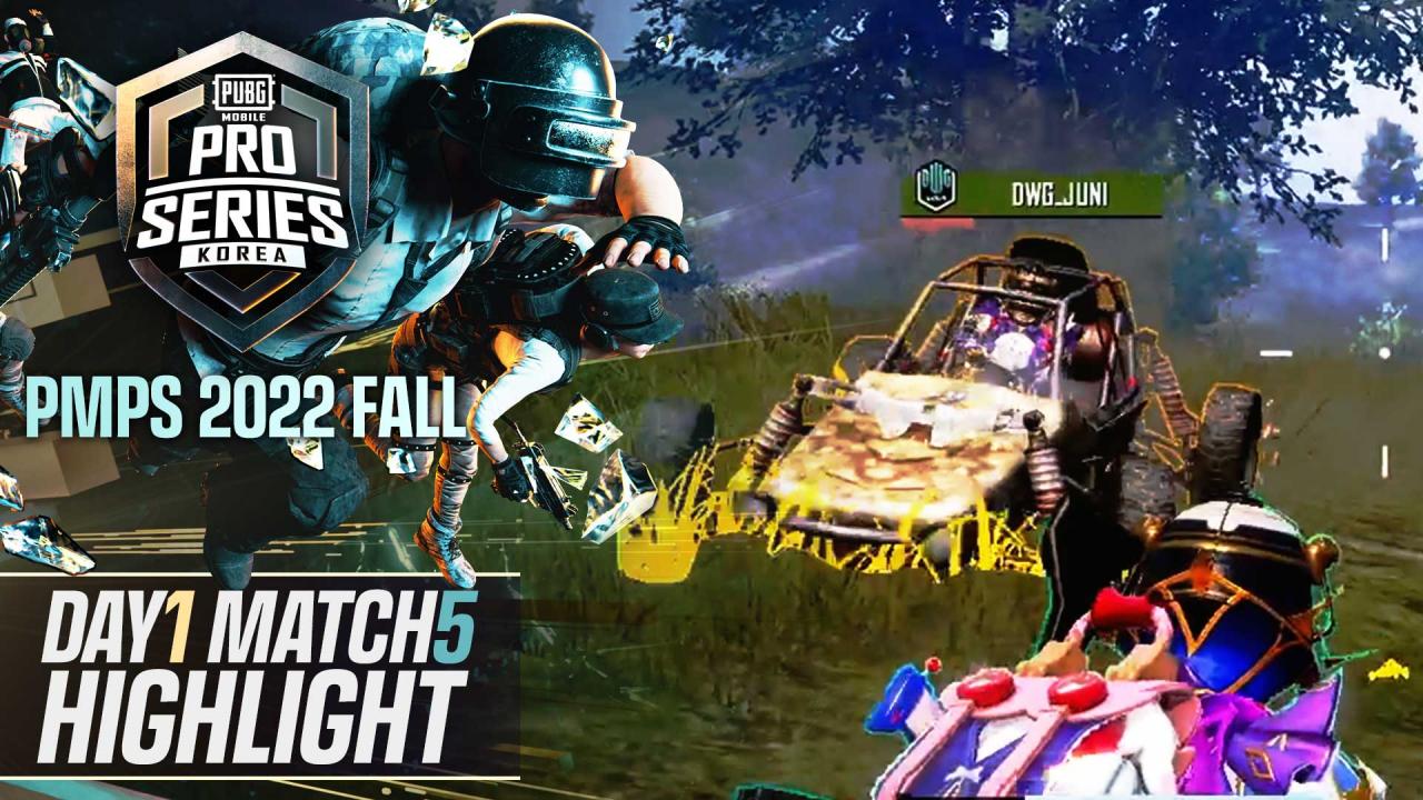 1일차 5경기 하이라이트ㅣPMPS 2022 Season3 | SOOP VOD