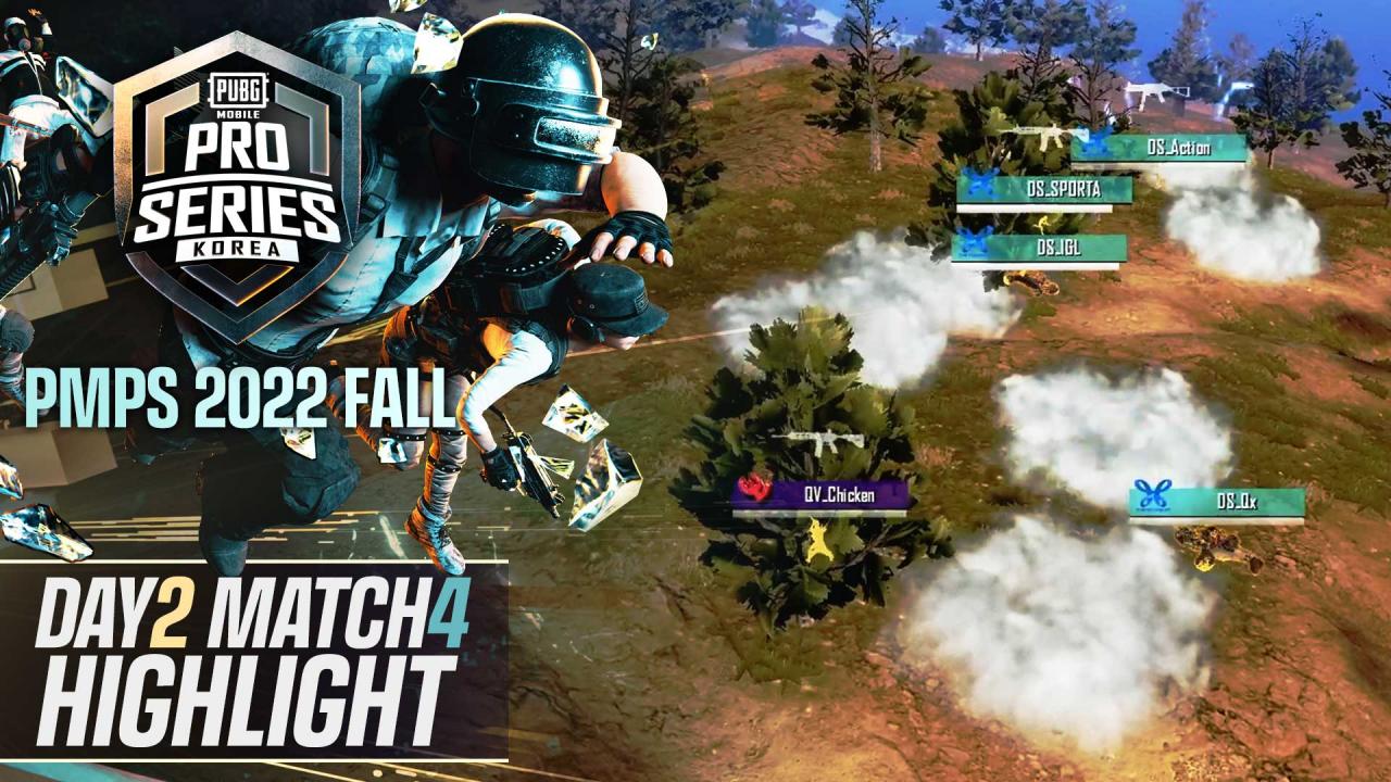 2일차 4경기 하이라이트ㅣPMPS 2022 Season3 | SOOP VOD