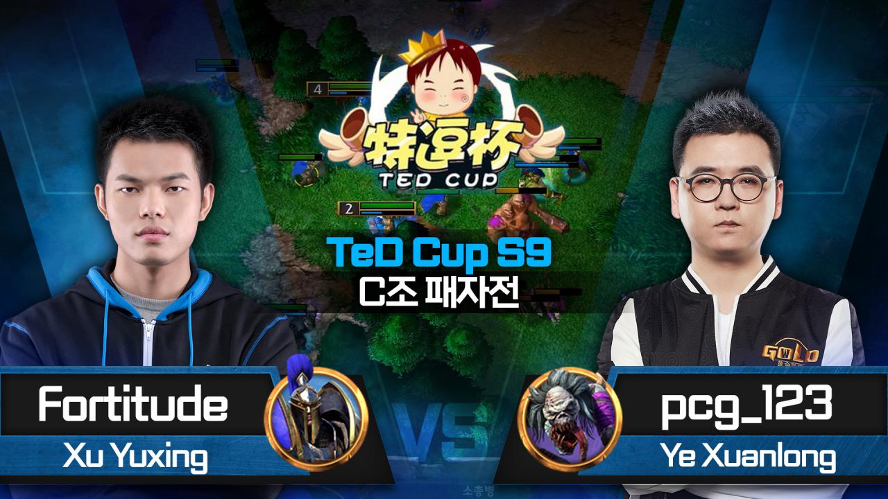 Fortitude (H) vs pcg_123 (U) 테드컵 S9 C조 패자전 - Warcraft3 TeD Cup S9 | SOOP VOD