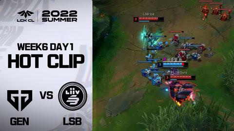 챌린저스 블츠의 실력 | GEN vs LSB | SOOP VOD