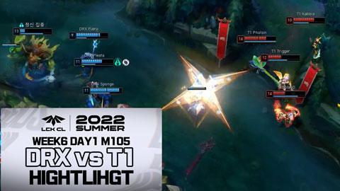 [DRX vs T1] 2022 LCK CL 서머 하이라이트 l 7월 18일 | SOOP VOD