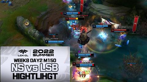 [NS vs LSB] 2022 LCK CL 서머 하이라이트 l 8월 2일 | SOOP VOD