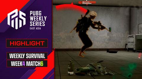 위클리 서바이벌 WEEK4 DAY2 MATCH6 하이라이트ㅣPWS: EAST ASIA Phase 2 | SOOP VOD