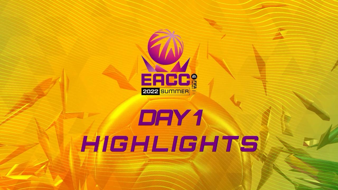 EA SPORTS™ FIFA ONLINE 4 - EACC SUMMER 2022 - Day 1 Highlights | SOOP VOD