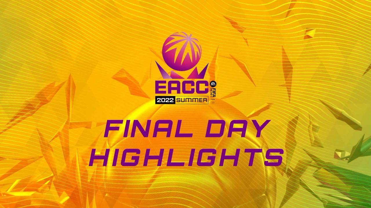 EA SPORTS™ FIFA ONLINE 4 - EACC SUMMER 2022 - Final Day Highlights | SOOP VOD