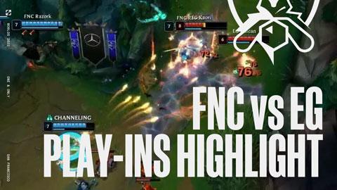 [FNC vs EG] 2022 LoL 월드 챔피언십 플레이인 스테이지 DAY1 하이라이트 l 9월30일 | 아프리카TV VOD