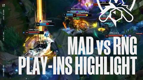 [MAD vs RNG] 2022 LoL 월드 챔피언십 플레이인 스테이지 DAY2 하이라이트 l 10월1일 | SOOP VOD