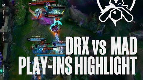 [DRX vs MAD] 2022 LoL 월드 챔피언십 플레이인 스테이지 DAY4 하이라이트 l 10월3일 | SOOP VOD