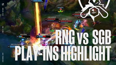 [RNG vs SGB] 2022 LoL 월드 챔피언십 플레이인 스테이지 DAY4 하이라이트 l 10월3일 | SOOP VOD