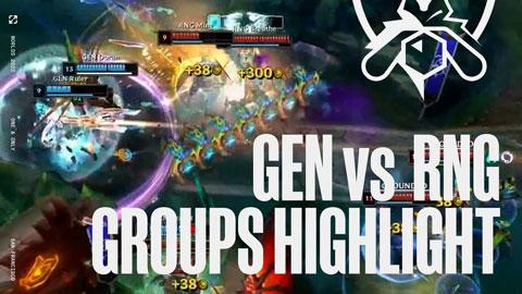 [GEN vs RNG] 2022 LoL 월드 챔피언십 그룹 스테이지 DAY1 하이라이트 l 10월8일 | SOOP VOD