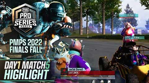 1일차 5경기 하이라이트ㅣPMPS 2022 FINALS FALL | SOOP VOD