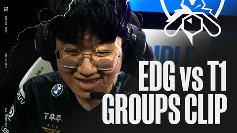 '신'인선수 | EDG vs T1 | SOOP VOD