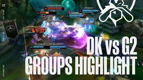 [DK vs G2] 2022 LoL 월드 챔피언십 그룹 스테이지 DAY6 하이라이트 l 10월15일 | SOOP VOD