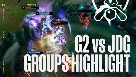 [G2 vs JDG] 2022 LoL 월드 챔피언십 그룹 스테이지 DAY6 하이라이트 l 10월15일 | SOOP VOD
