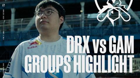 [DRX vs GAM] 2022 LoL 월드 챔피언십 그룹 스테이지 DAY7 하이라이트 l 10월16일 | SOOP VOD