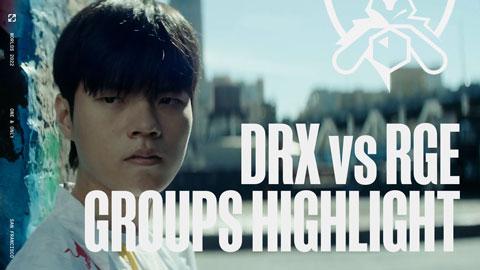 [DRX vs RGE] 2022 LoL 월드 챔피언십 그룹 스테이지 DAY7 순위 결정전 하이라이트 l 10월16일 | SOOP VOD