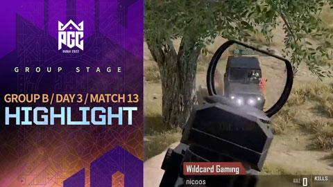 그룹 스테이지 B조 3일차 13경기 하이라이트 | PGC 2022 | SOOP VOD