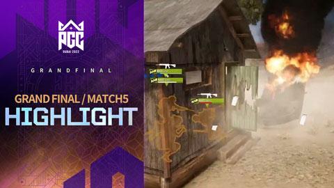 그랜드 파이널 5경기 하이라이트 | PGC 2022 | SOOP VOD