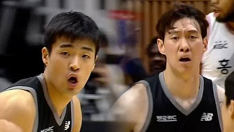 연속 3점슛으로 역전 득점 만드는 KT | SOOP VOD