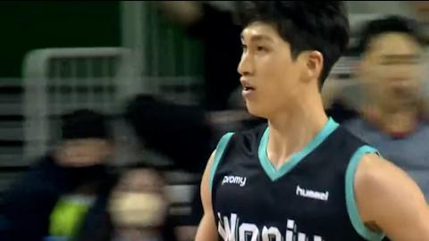 3쿼터 추격, DB의 득점을 책임지는 이준희! | SOOP VOD