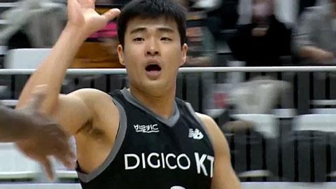 정성우의 3점포로 첫 리드를 가져오는 KT | SOOP VOD