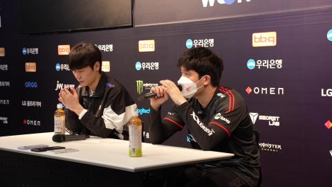 2023 LCK Spring 2R BRO전 패장인터뷰 | SOOP VOD