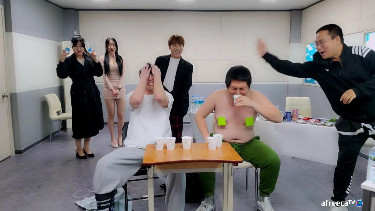 [캐치]들쥐컴퍼니 오디션중에 까나리 💥푸파! feat.BJ창욱/정중만/BJ시수기릿/세찬 | SOOP VOD