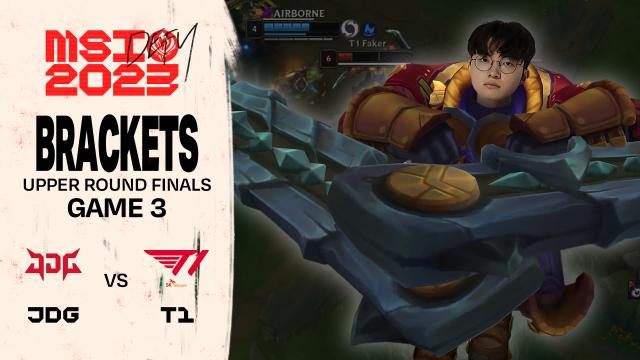 Path Maker | JDG vs. T1 게임3 하이라이트 | 브래킷 스테이지 Day9 | 2023 MSI | SOOP VOD