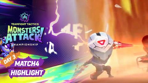 3일차 4경기 하이라이트 ㅣTFT 괴물 습격! 챔피언십 | 아프리카TV VOD